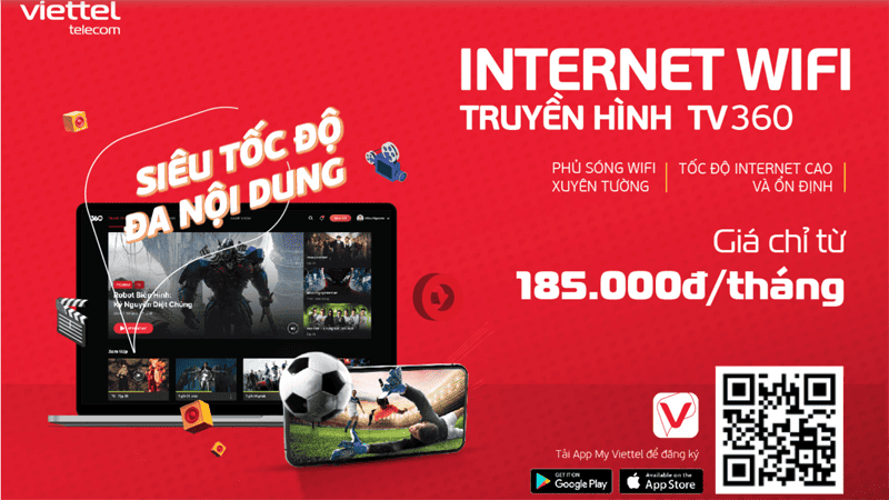 Lắp đặt mạng Internet Viettel - Lắp WiFi Viettel ở HCM